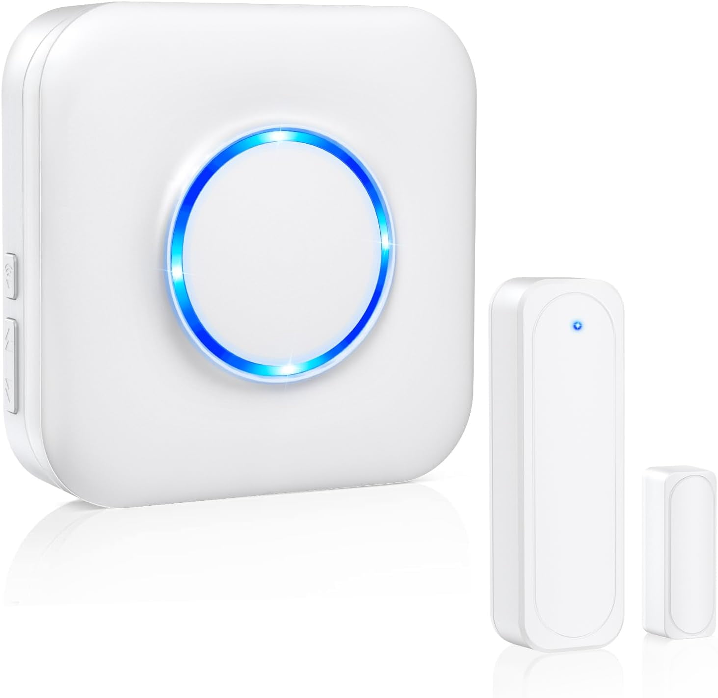 Door Chime, Wireless Door Open Contact Sensor Alarm Chime with 600 FT ...