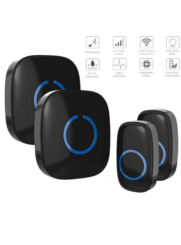 Wireless Doorbells with Camera in Wireless Doorbells - Walmart.com