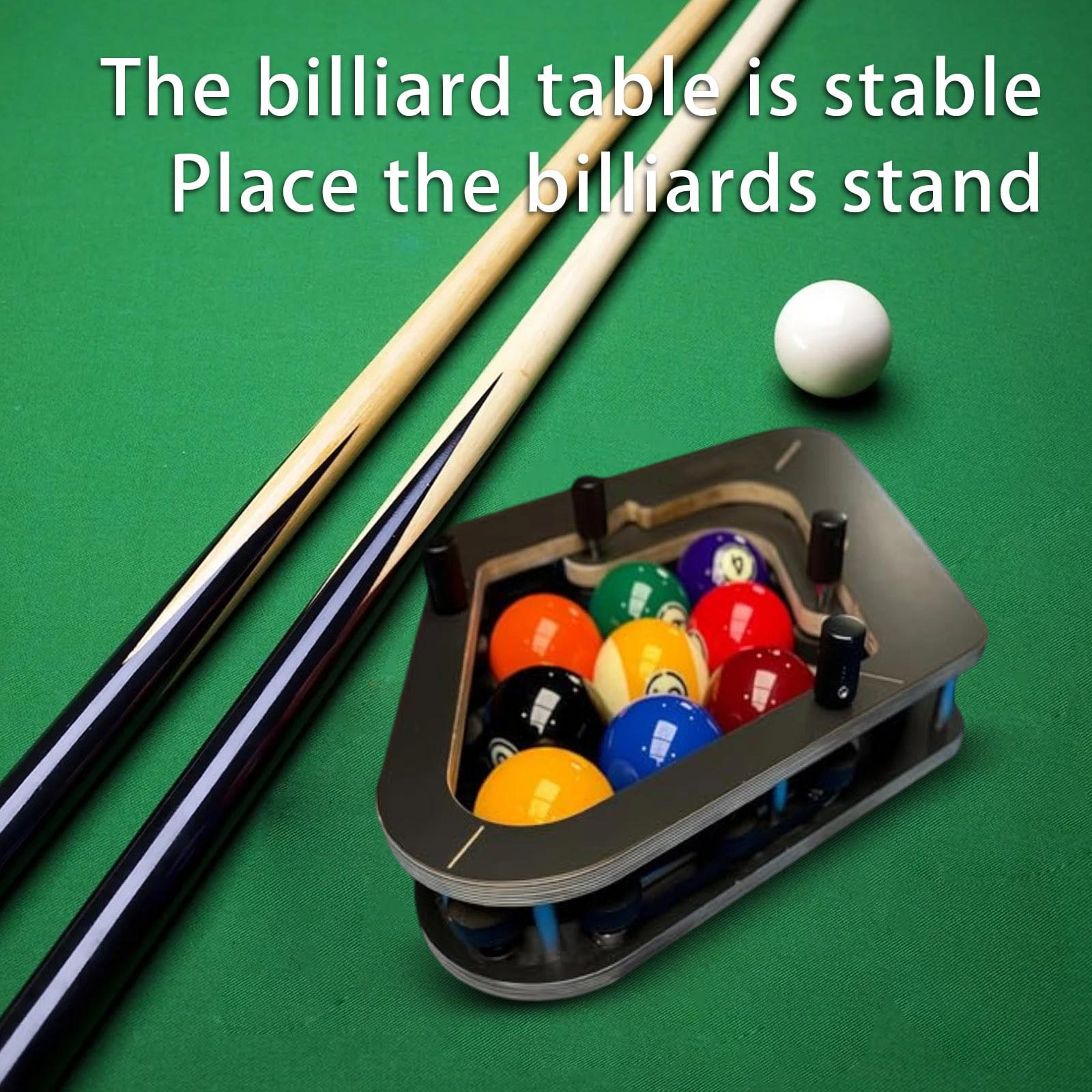 Bitman-Rack 9-Ball PRO, Precision Billiard Rack, Machined Aluminum Pool ...