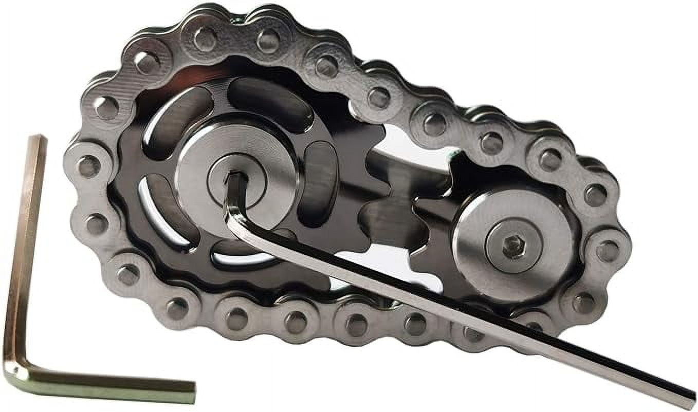 Bitopbi Sprocket Fidgets Chain Stainless Steel Fidget Cube Gears ...