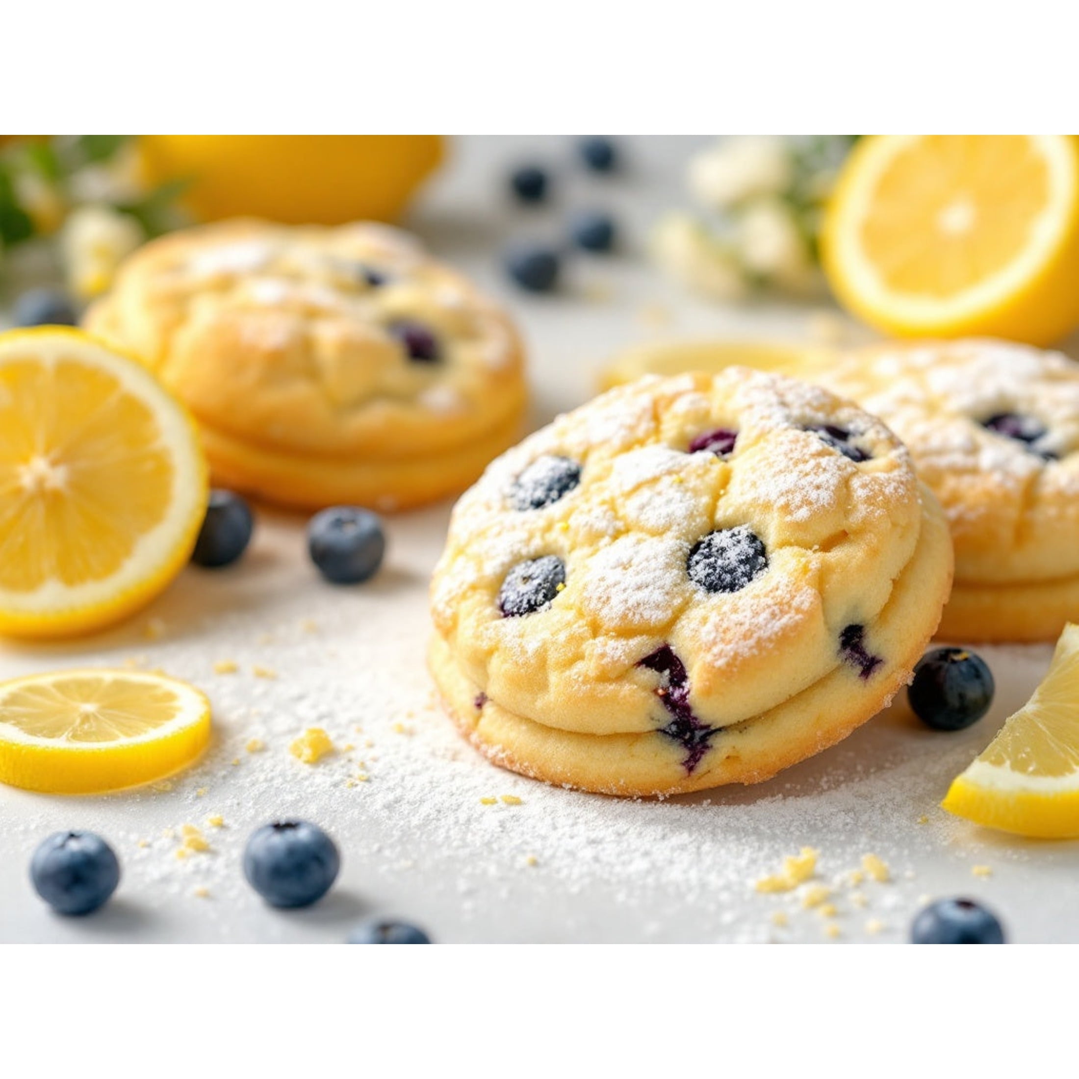Bitoys Sweet Treats Cupcake Cookies (Local Finds) - Lemon Blueberry, 12 ...