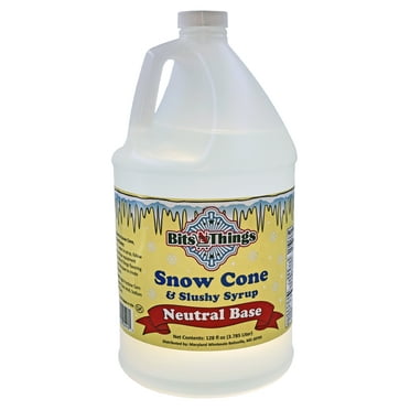 Snow Cone Kit - 1ct 16oz of each Flavor (Cherry, Grape and Blue ...