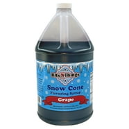 Snow Cone Kit - 1ct 16oz of each Flavor (Cherry, Grape and Blue ...