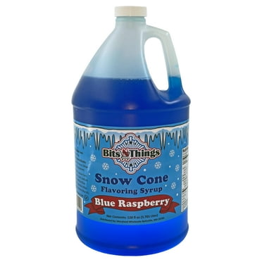 Snow Cone Kit - 1ct 16oz of each Flavor (Cherry, Grape and Blue ...