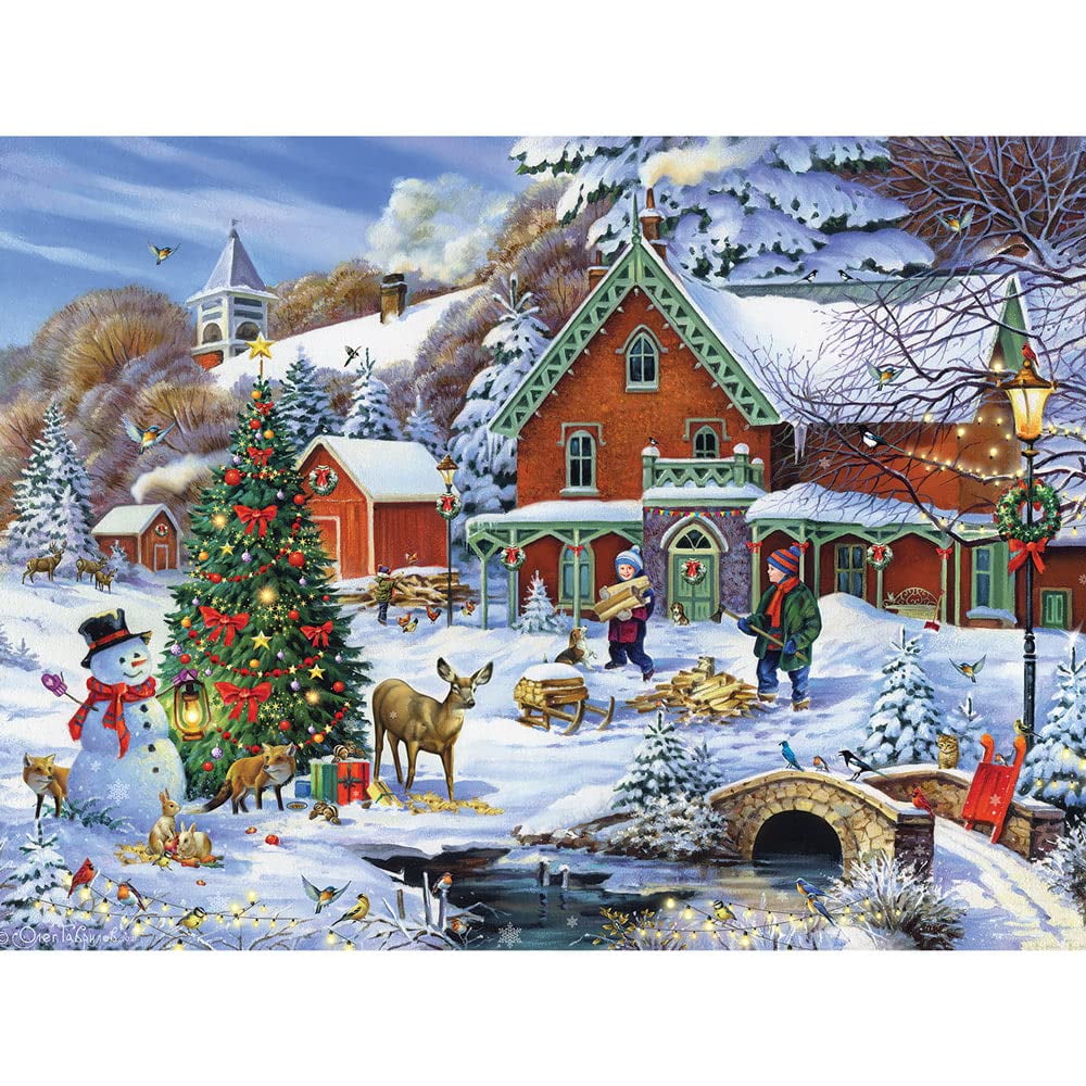 Bits and Pieces - 300 Piece Jigsaw Puzzle for Adults 18" x 24" - Forest ...