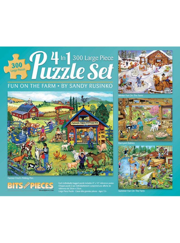 300 Piece Jigsaw Puzzles in Puzzles - Walmart.com