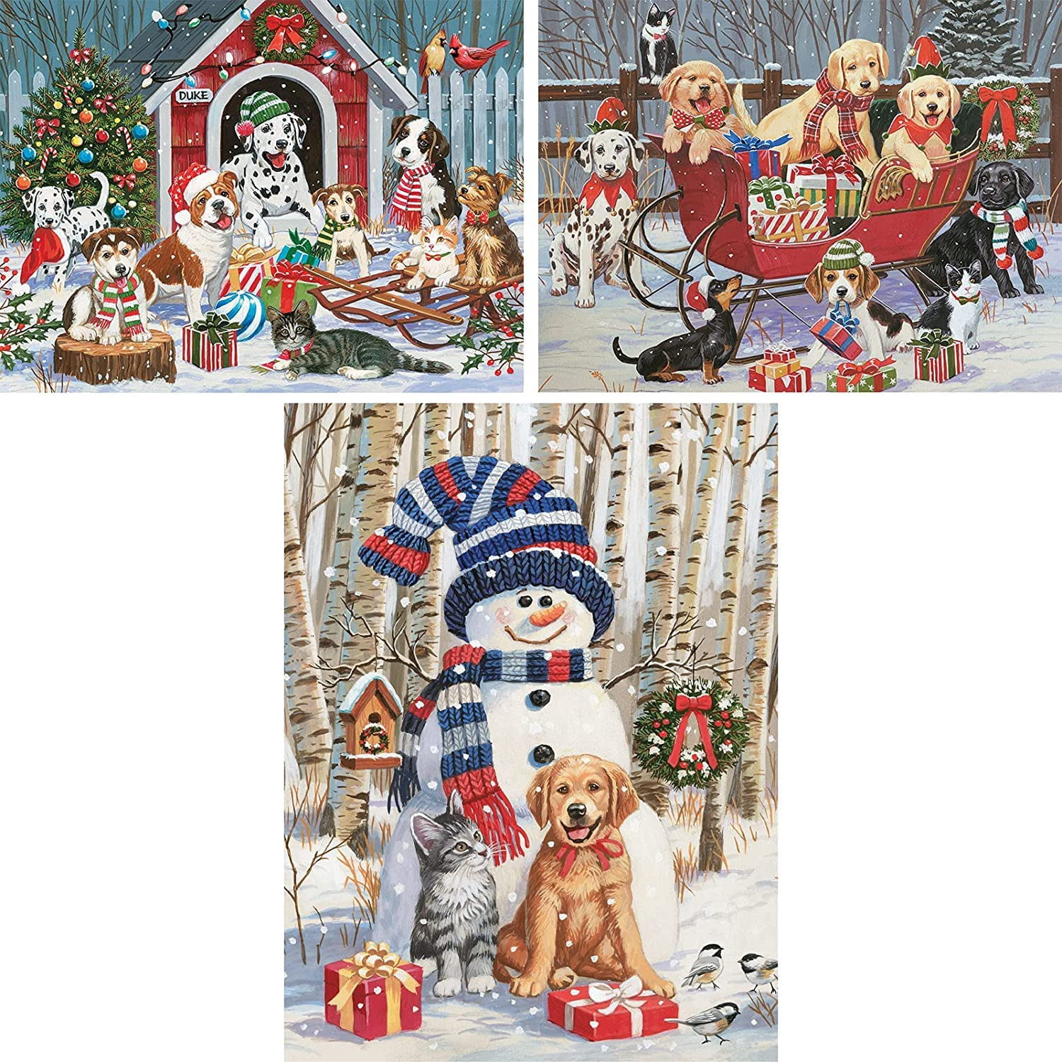 Bits and Pieces - Value Set of Three (3) 500 Piece Jigsaw Puzzles for ...
