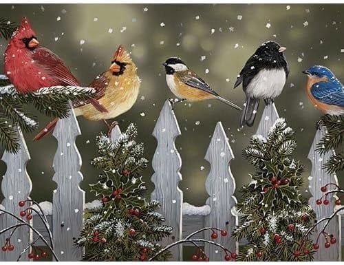 Bits and Pieces – 1000 Piece Jigsaw Puzzle for Adults – Winter Perch ...