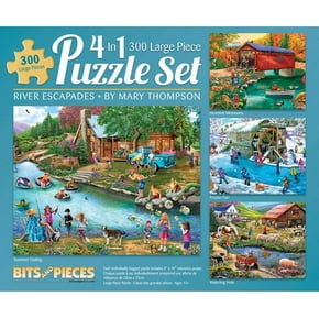 300 Large Piece Puzzles for Adults