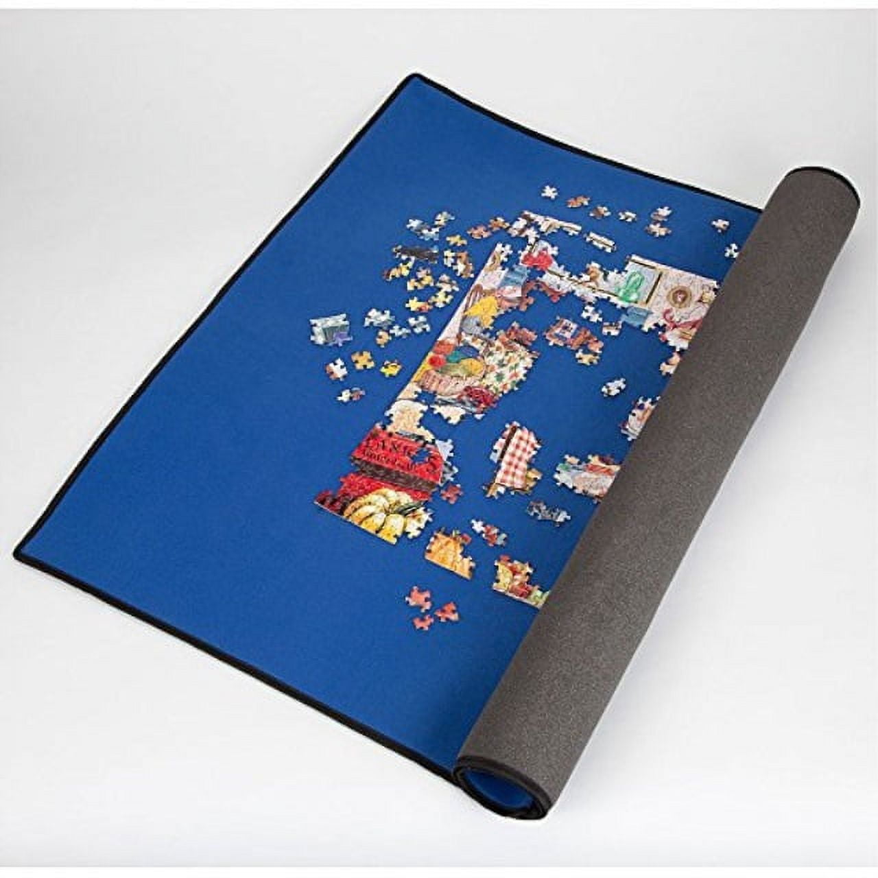 Bits and Pieces Puzzle Roll-Up System Store In Progress Puzzles - Fits ...