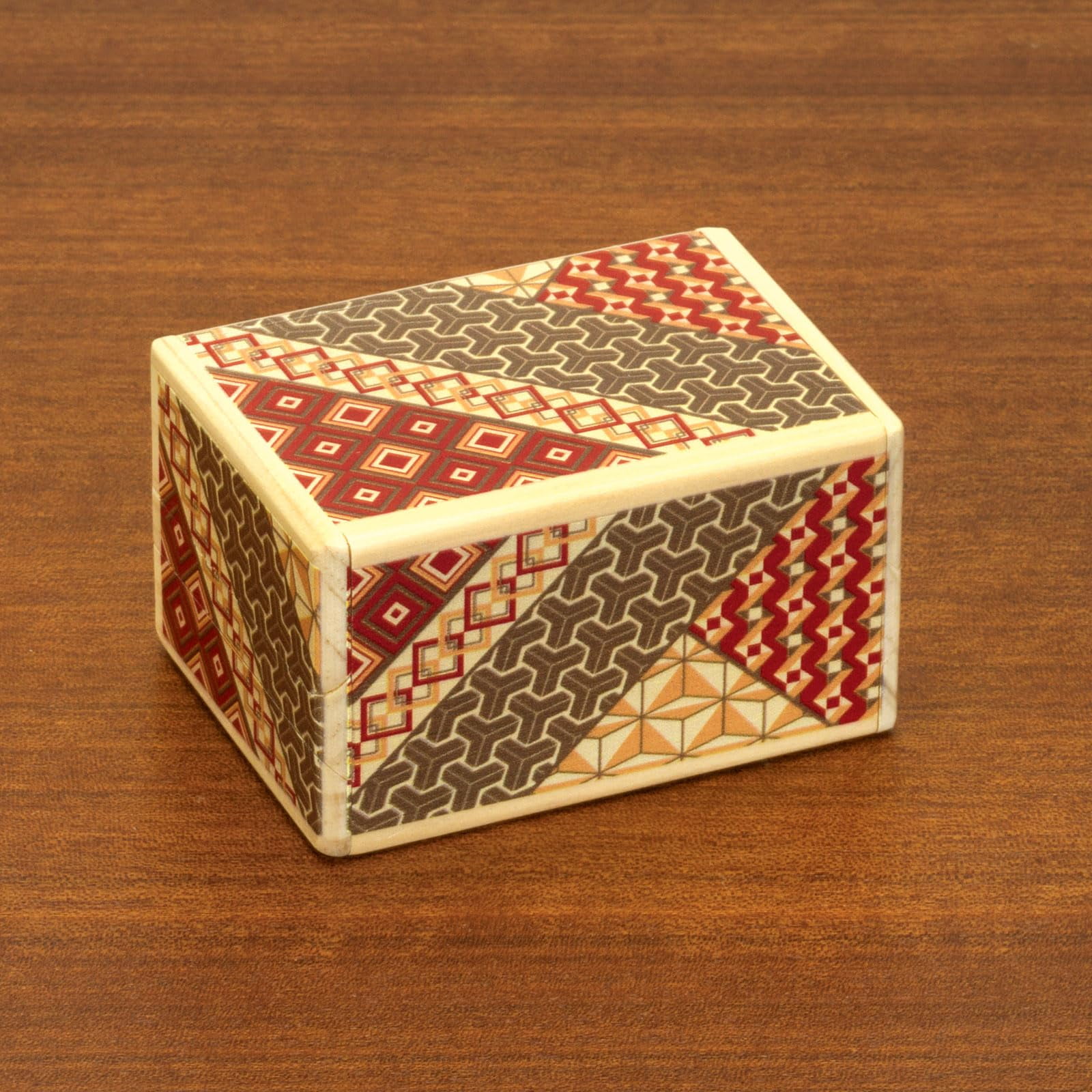 Bits and Pieces - RRF12 Detailed Mosaic Secret Puzzle Box - 7 Step ...
