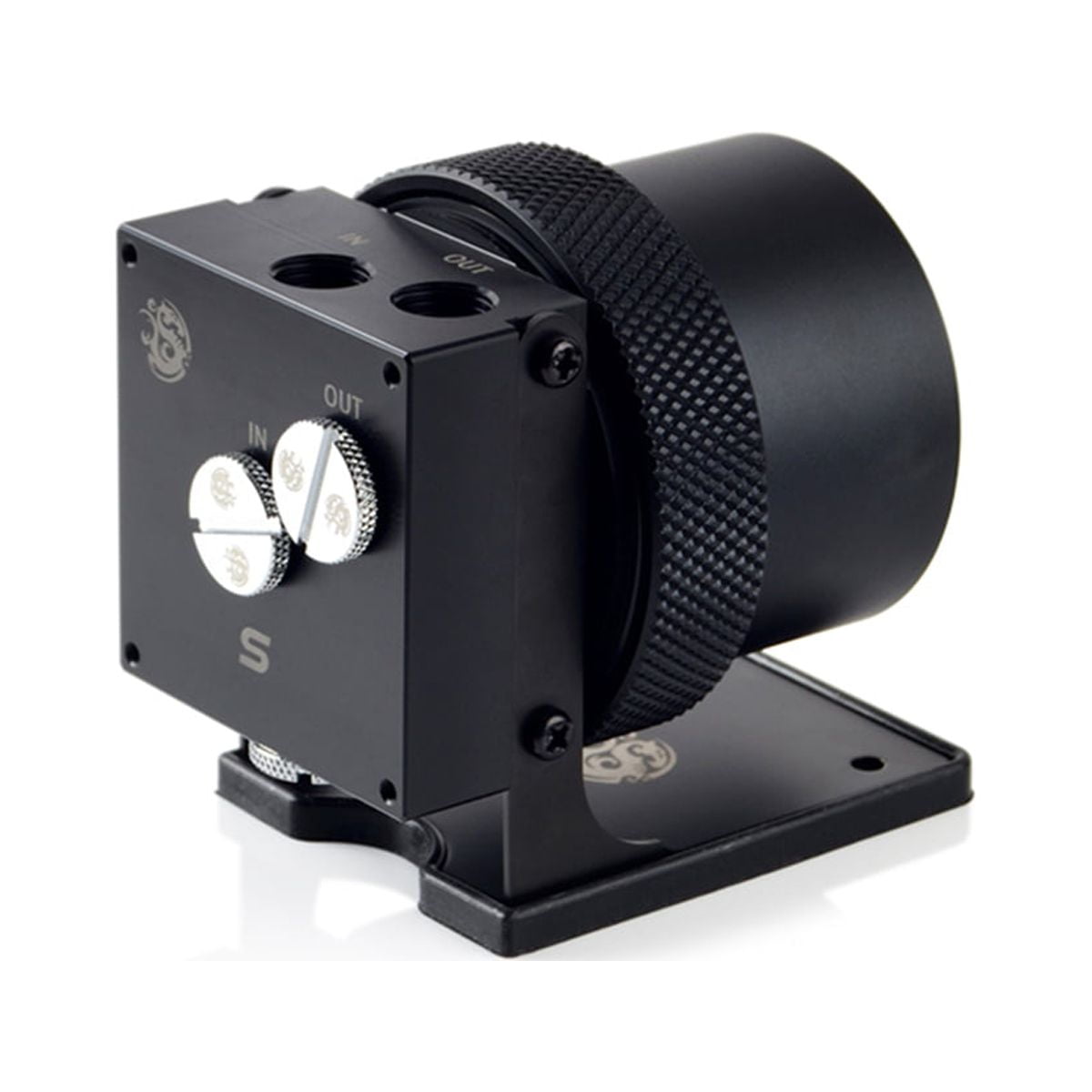 Bitspower D5 MOD Package with POM TOP S (Black) and MOD Kit V3, Matte ...