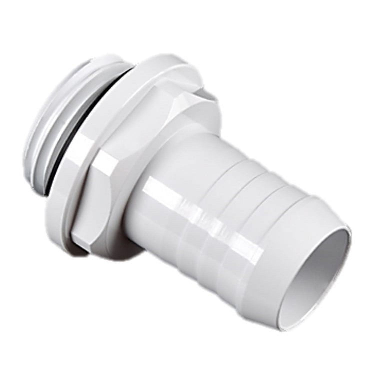 Bitspower G1/4" to 3/8" Barb Fitting for Soft Tubing, Deluxe White ...