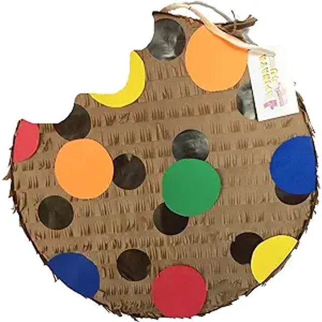 Bitten Cookie Pinata Chocolate Chips and Candy 16" Pinata Cookie Theme ...