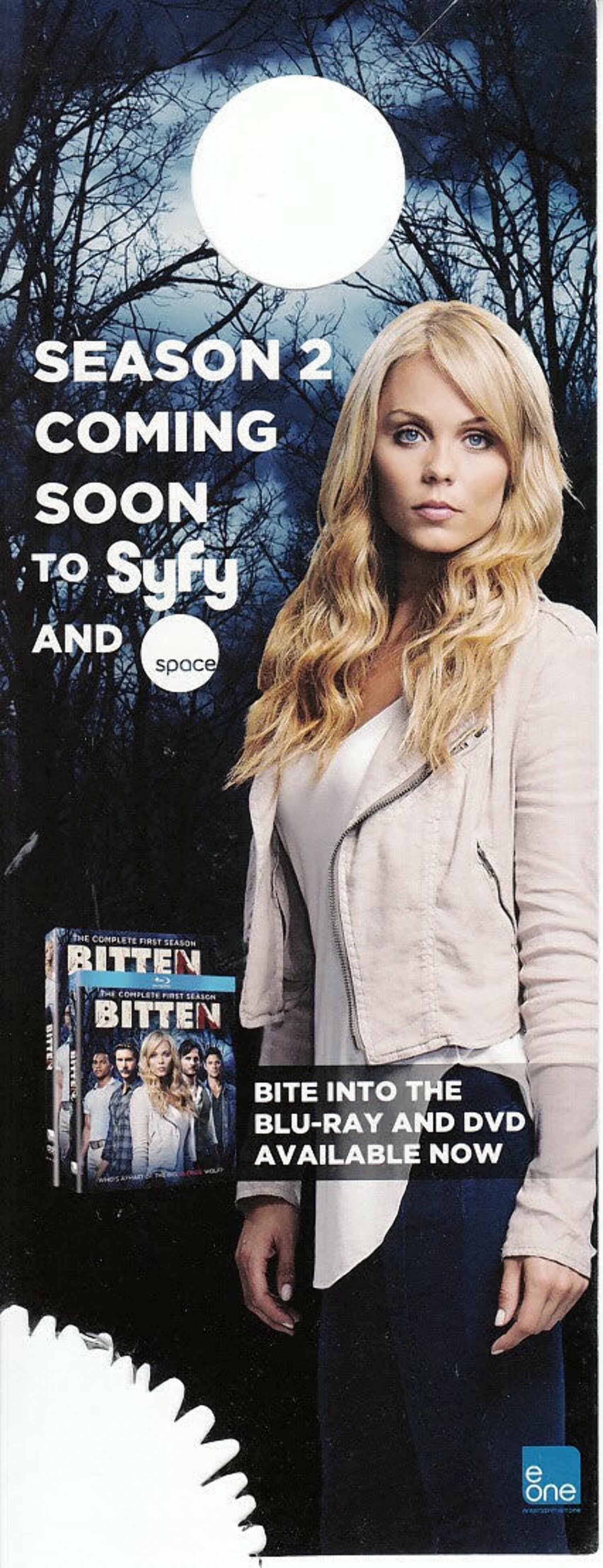 Bitten Laura Vandervoort 2015 Comic-Con promo 2 sided door hanger - Walmart.com