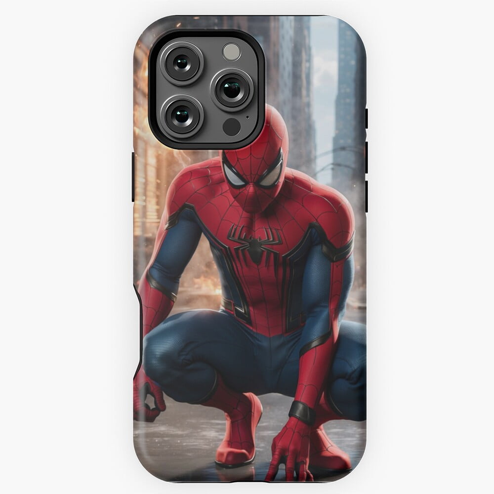 Bitten by the Web Hero Origin Parody Art iPhone Case 17 to 11 Pro Max ...