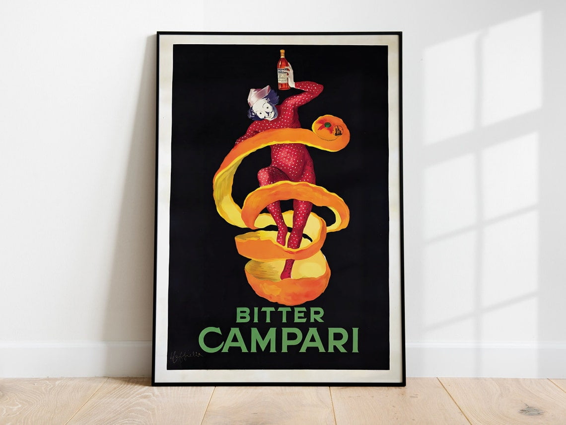 Bitter Campari 1921 Poster Leonetto Cappiello - Campari Art, Campari ...