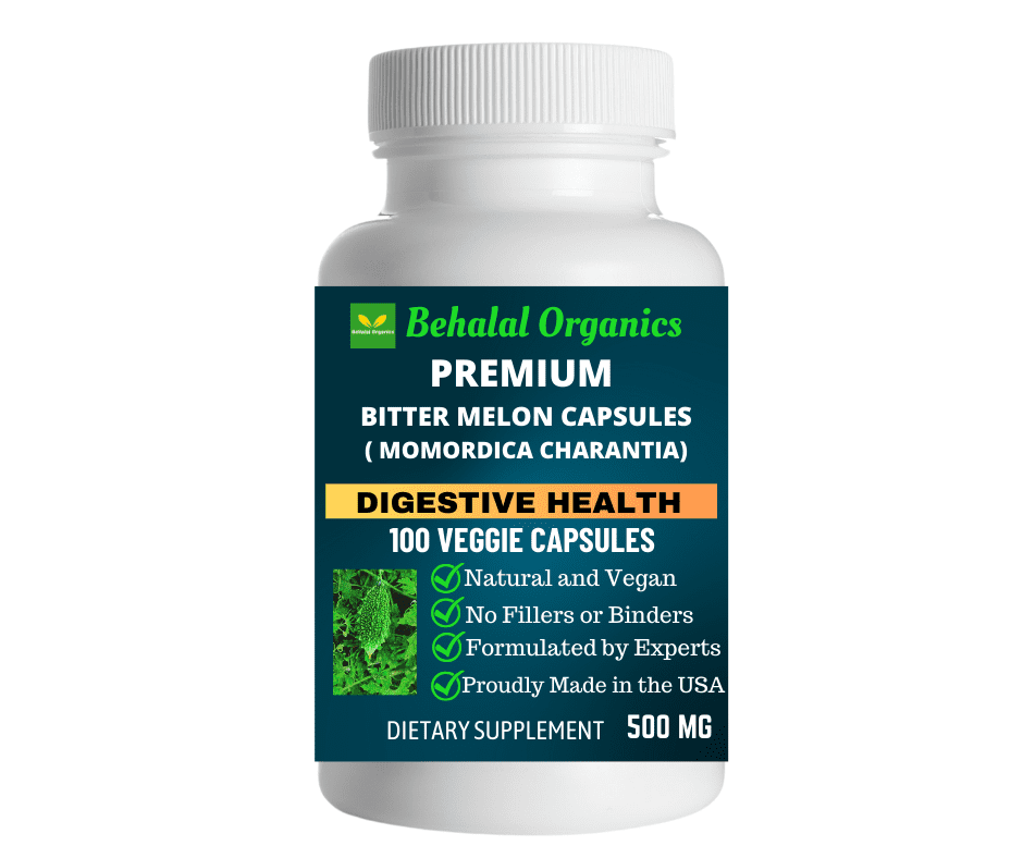 Bitter Melon 100 Quick Release Capsules - 500mg Per Capsule - Walmart.com
