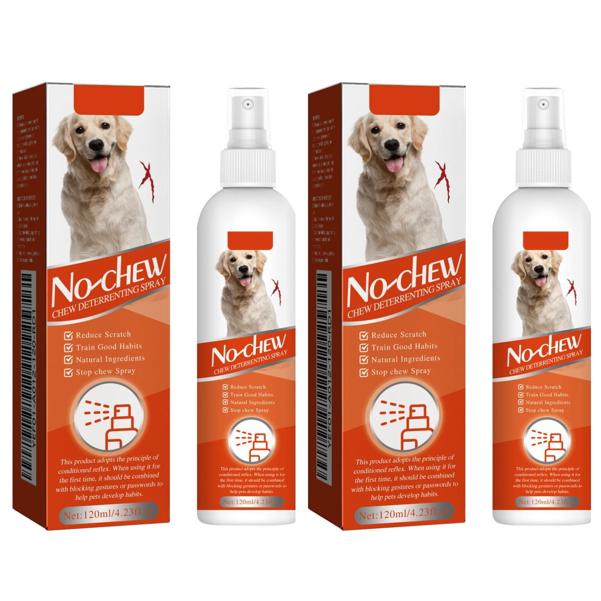 Bitter Spray for Dogs to Stop Chewing, No Chew Spray for Dogs ...