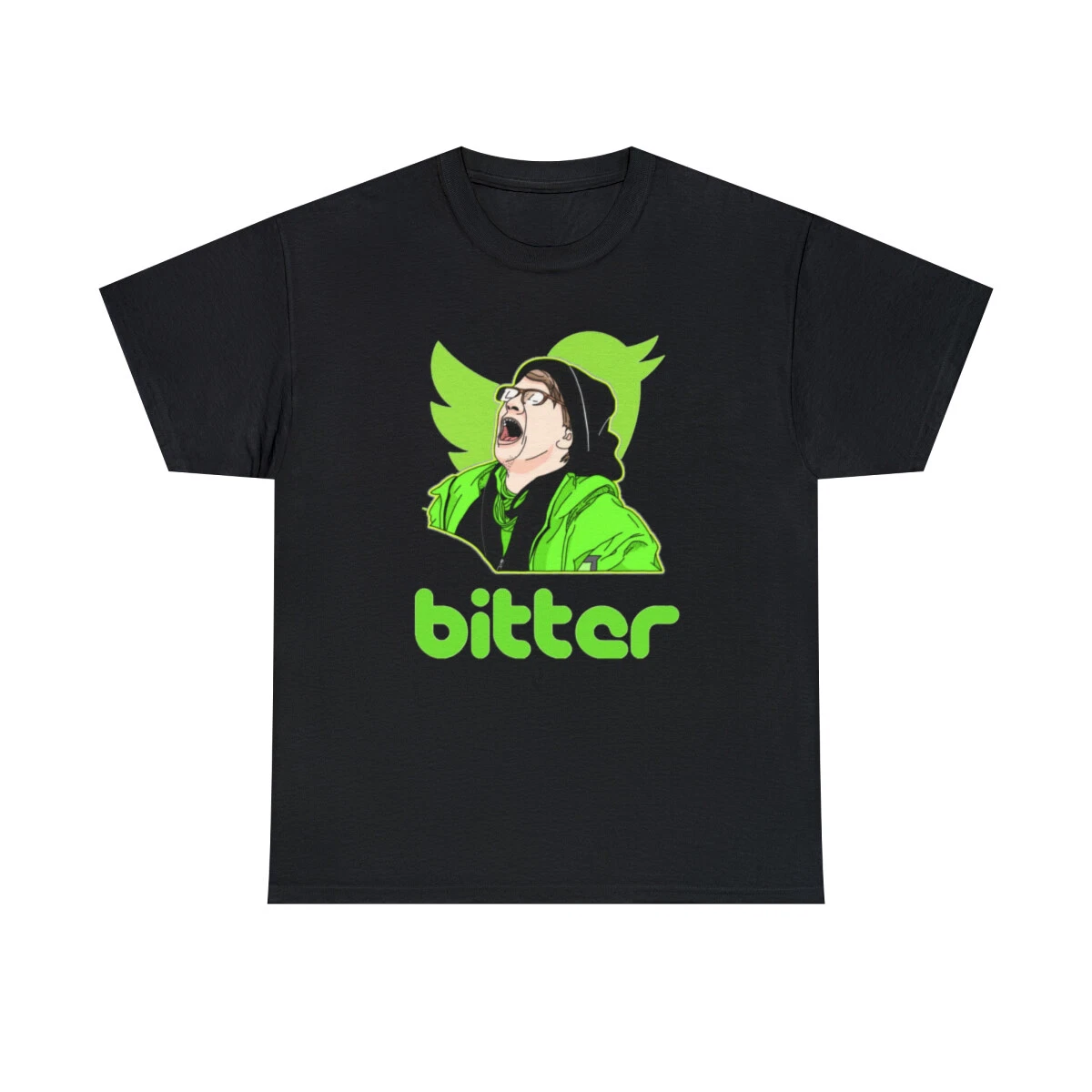Bitter looney liberal crying over Twitter Men's Short Sleeve Tee ...