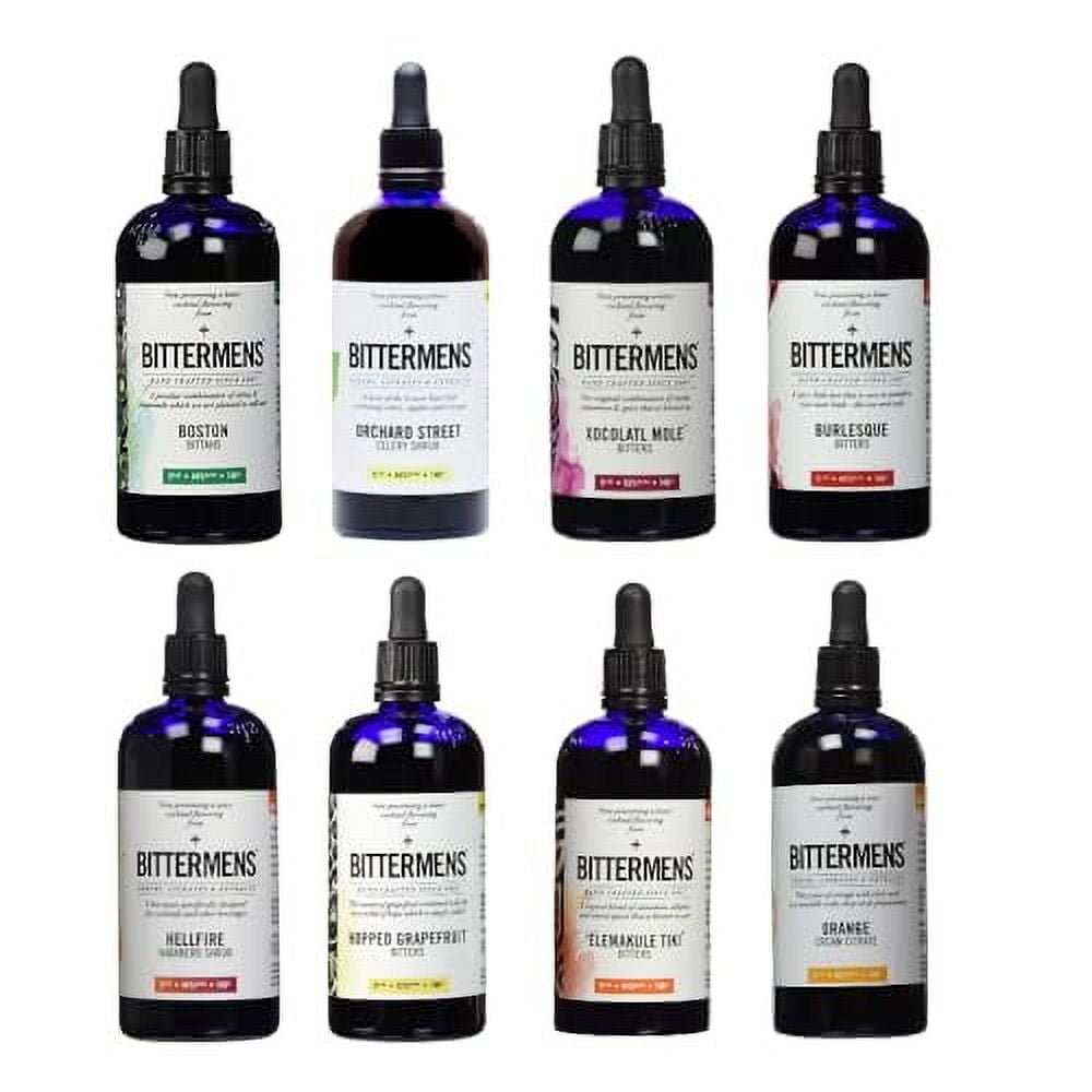 Bittermens Cocktail Bitters Collection - Set of 8 Flavors - Walmart.com