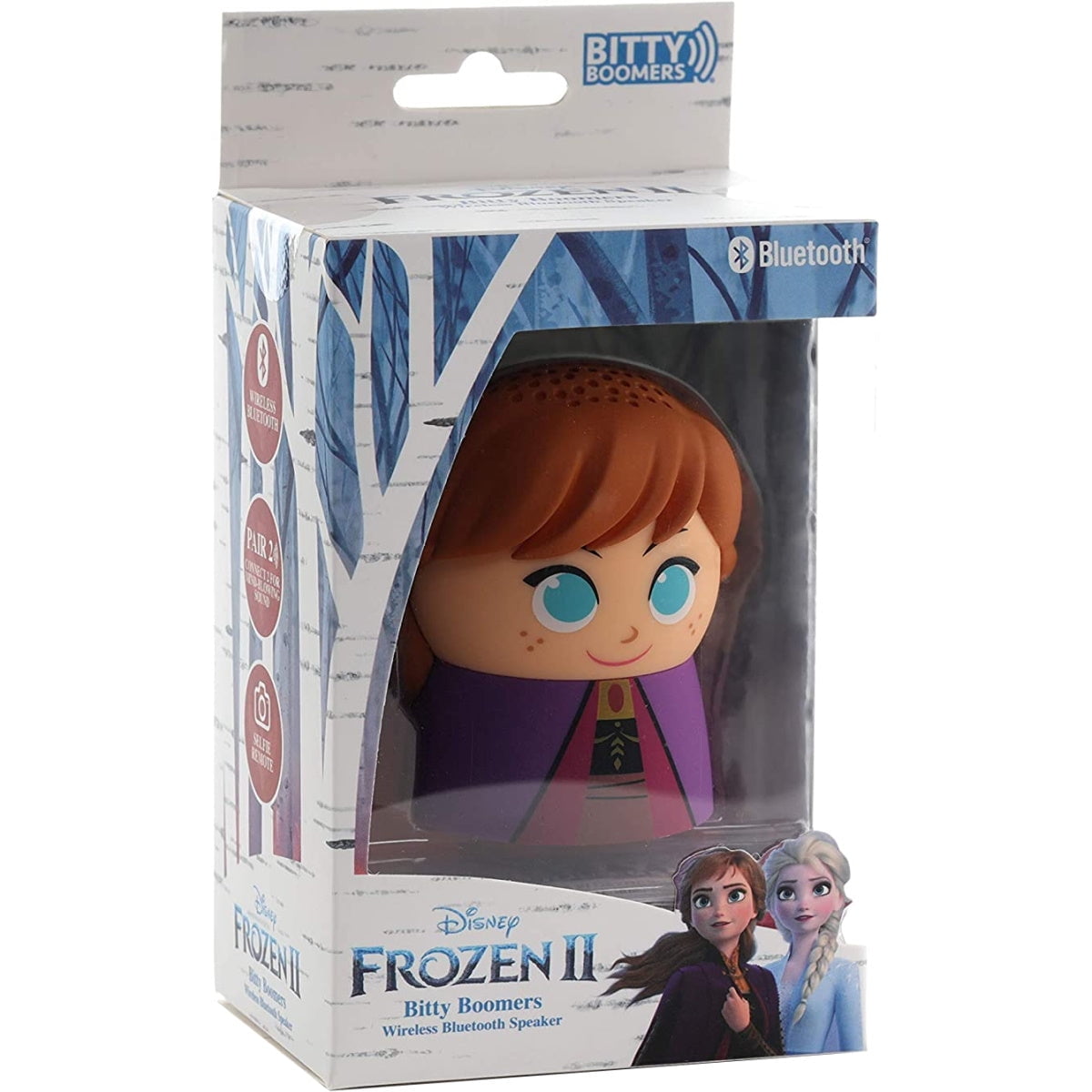 Bitty Boomers Disney: Frozen - Anna - Mini Bluetooth Speaker - Walmart ...