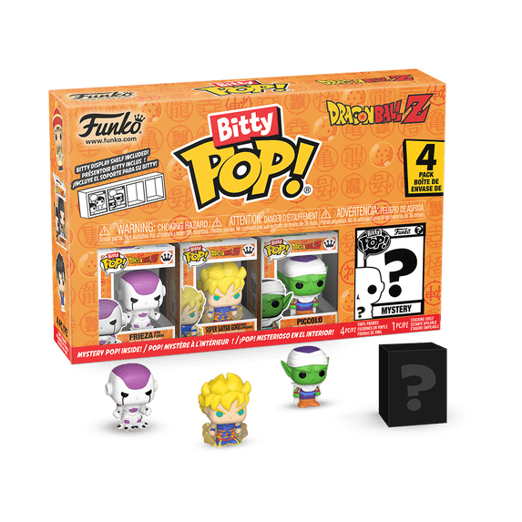 Funko Bitty POP! 4-Pack Dragon Ball Z Frieza Vinyl Figures, Mystery ...
