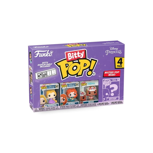 Bitty POP: Disney P- Rapunzel 4PK - Walmart.com