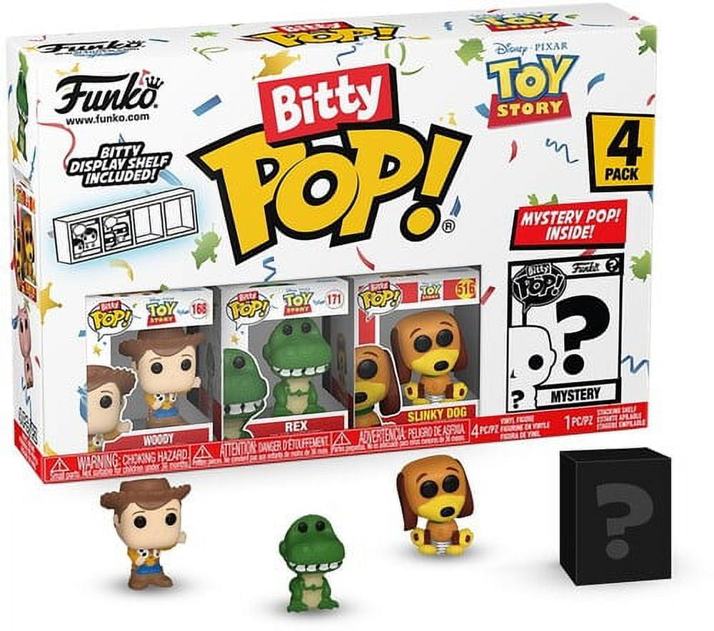 Bitty POP: Toy Story- Woody 4PK - Walmart.com