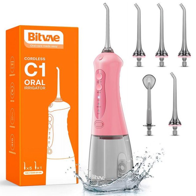 Bitvae C5 Water Flossers for Teeth - Cordless Portable Oral Irrigator ...