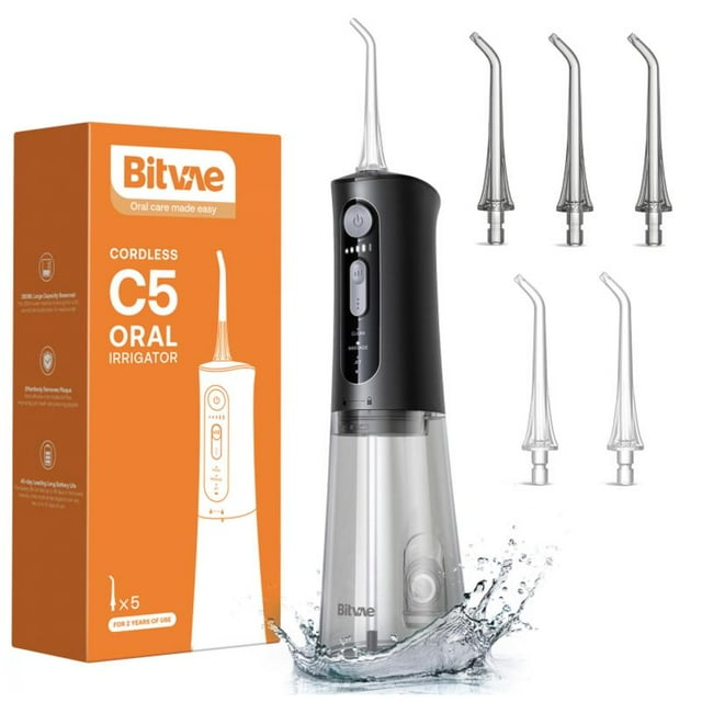 Bitvae C5 Water Flossers for Teeth - Cordless Portable Oral Irrigator ...