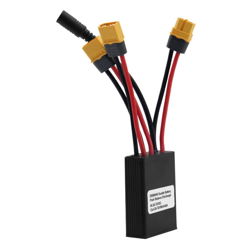 Dual Battery Discharge Converter Connection Adapter 12V-72V 40A Module ...