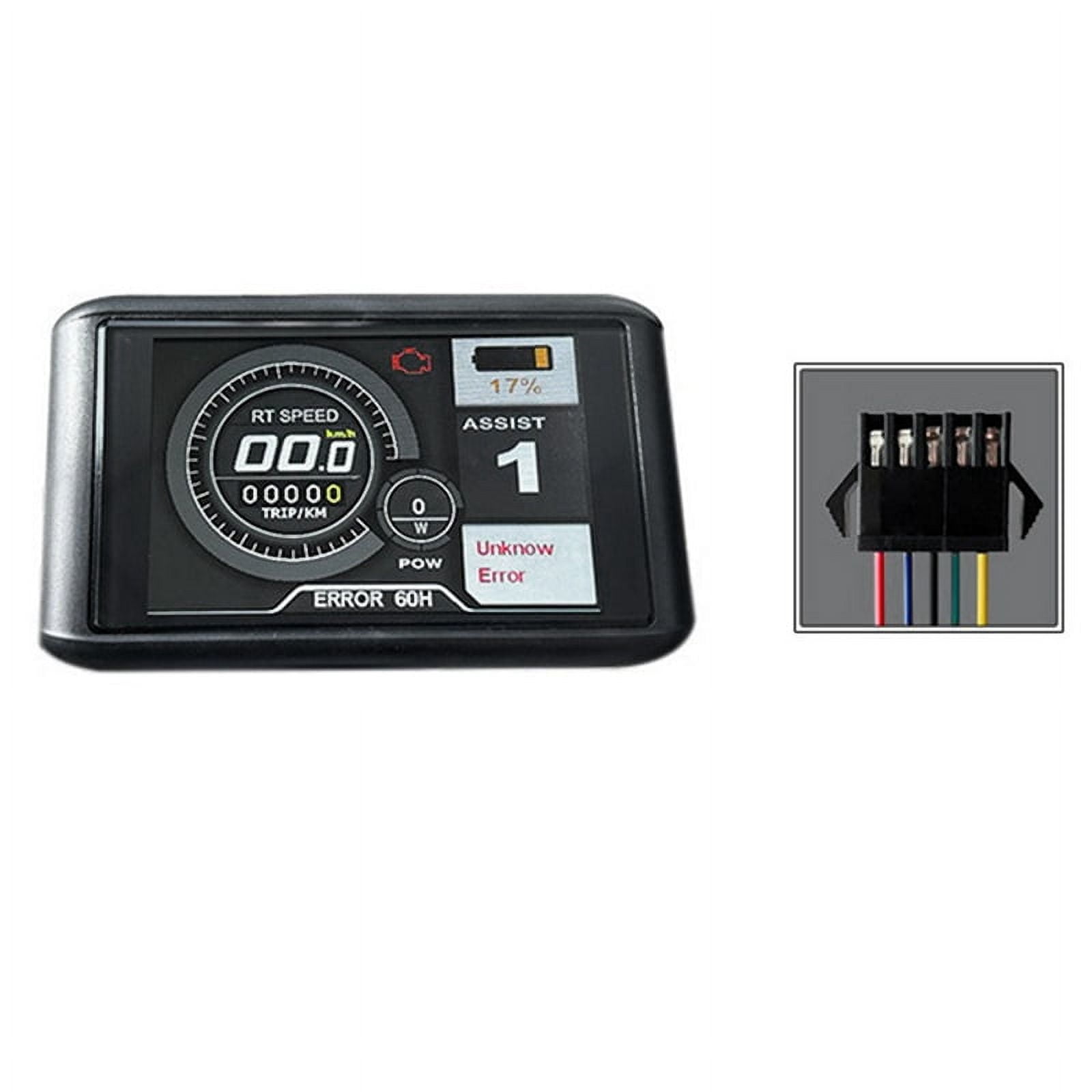 E-Bike UKC1 Color Display Screen SM Plug 36V 48V 52V 60V 72V for OMD2 ...