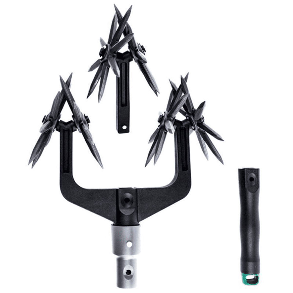 Biudunm Rotary Tiller Set, Garden Rotary Tiller Handheld Garden ...