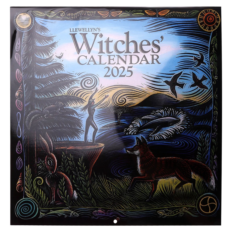 Witches Calendar Articles Decor Home 2025 Calenda 2025 Witches' Calenda ...