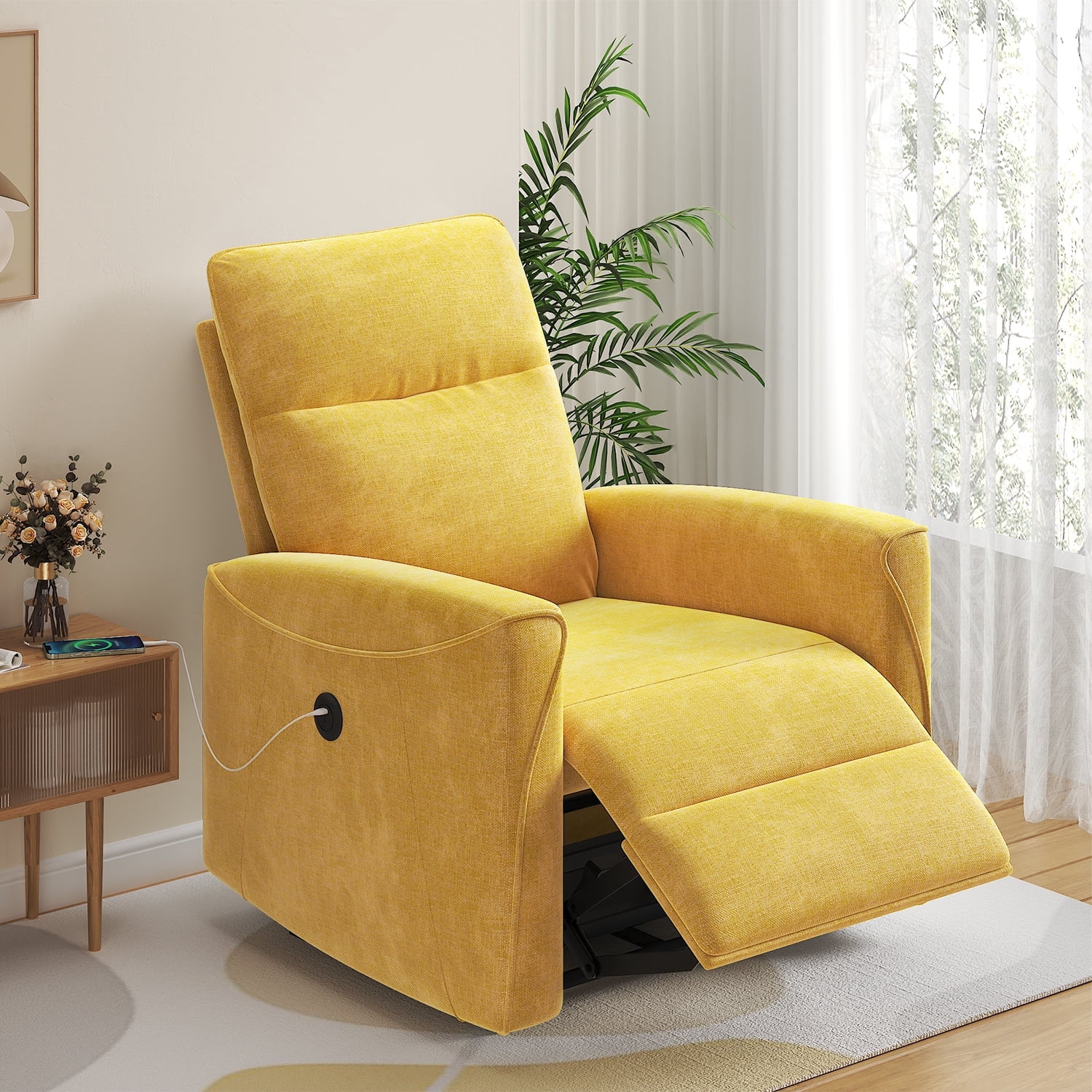Biuhony Electric Power Recliner Chair with USB charge for Living Room ...