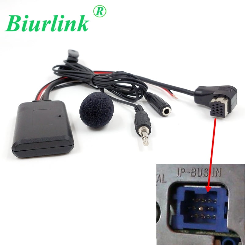 Biurlink For Pioneer DEH-P Series Car Radio 11Pin IP-BUS Port 300CM AUX Audio Input Wireless ...