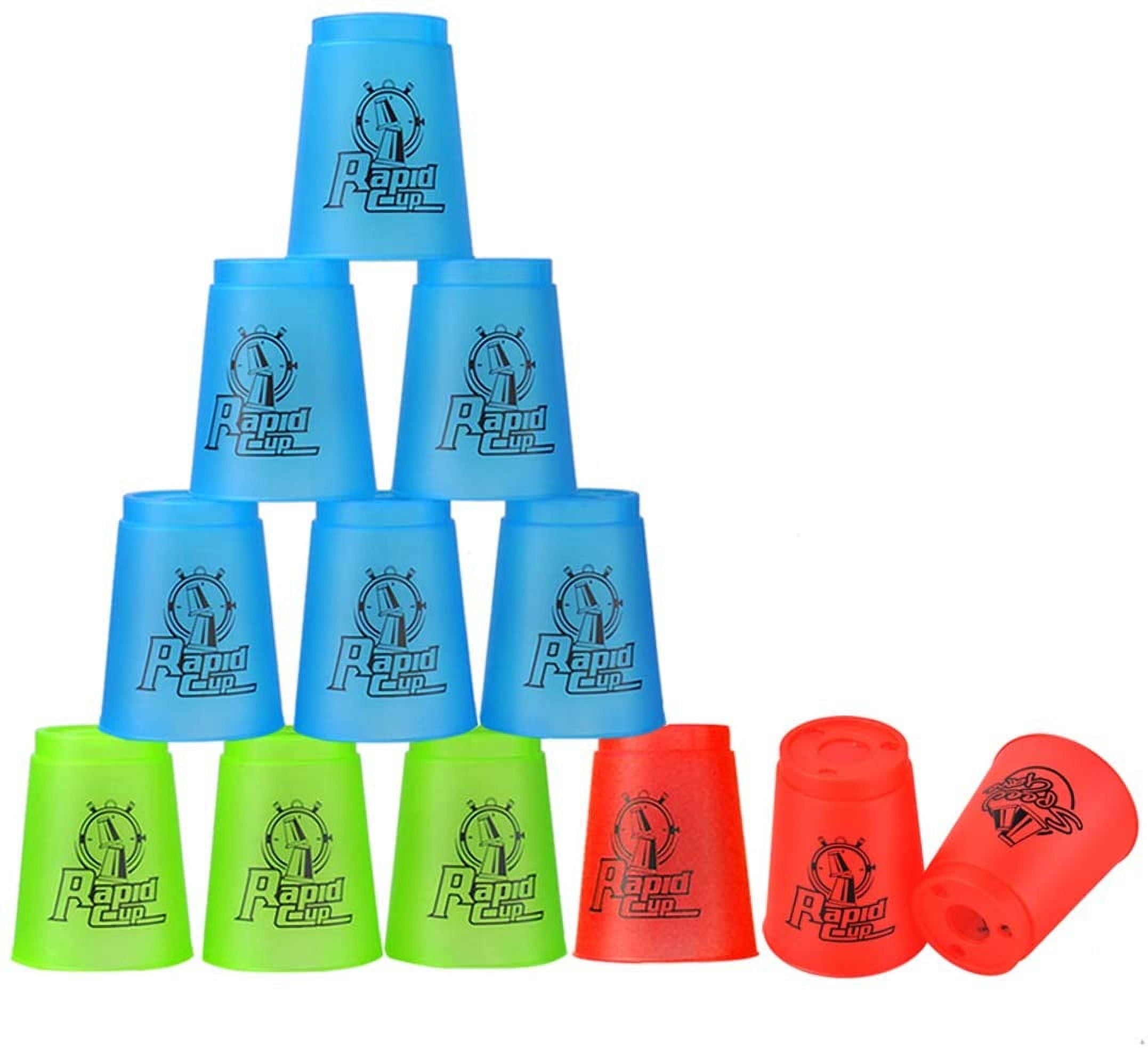 Quick Stack Cups - 12 Pack, Speed Training Game, Christmas Gift ...