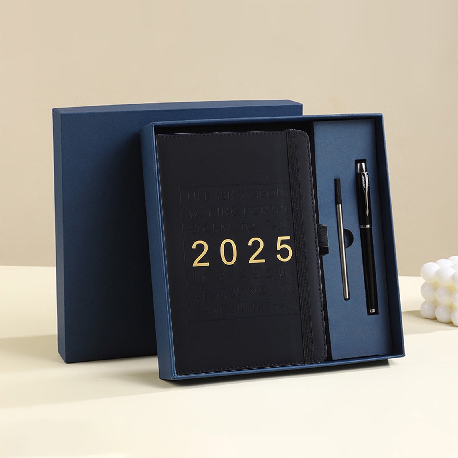 Bixock 2025 New Year Notebooks 2025 Agenda Book 365 Days Daily Program ...