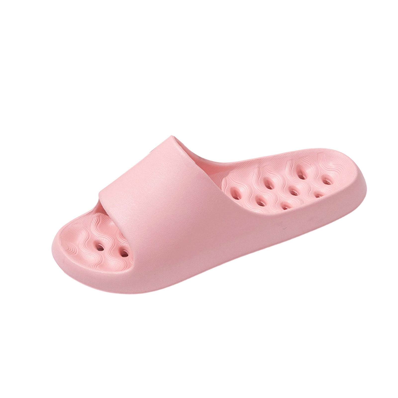 Bixock Bathroom Shoes for Women,Slippers for Women Solid Color Thick ...