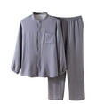 Bixock Casual Pajamas Sets for Men,Two-piece Pajamas Set for Men ...