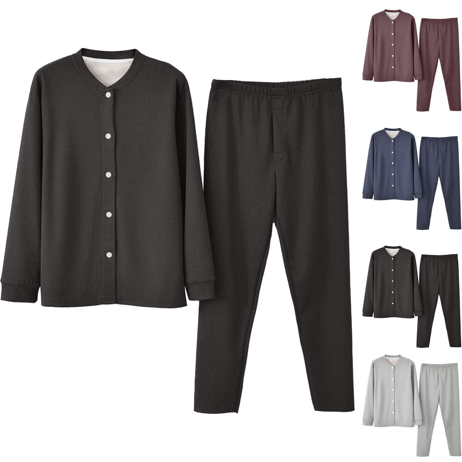 Bixock Casual Pajamas Sets for Men,Two-piece Pajamas Set for Men ...