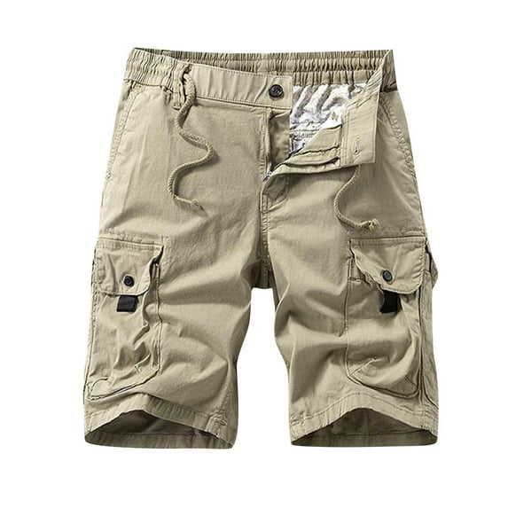 Bixock Casual Pant for Men,Cargo Short Pants for Men,Men's Solid Color ...