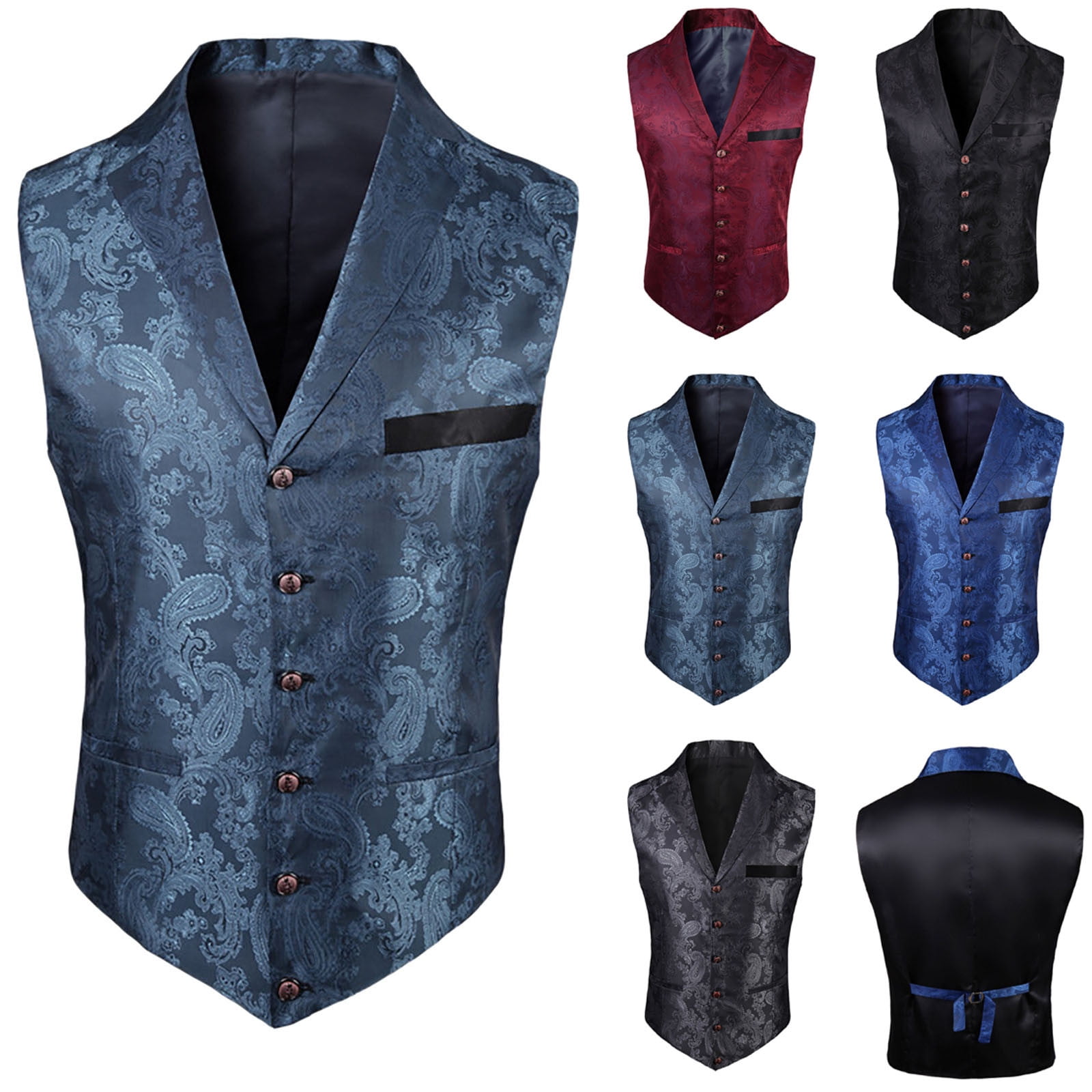 Bixock Casual Tops for Men,Fleece Suit Vests for Men,Tops for Men ...