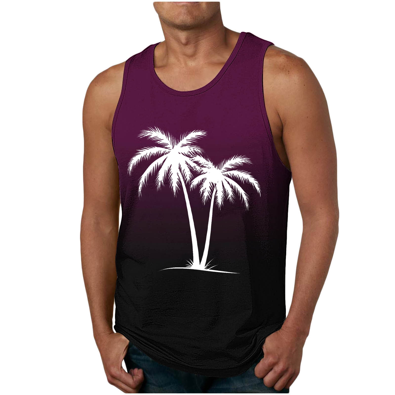 Bixock Casual Tops for Men,Fleece Tank Tops for Men,Tops for Men ...