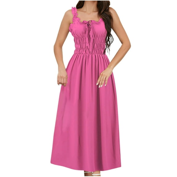 Bixock Dresses for Women,Mini Dress for Women,Women's Color Spaghetti ...