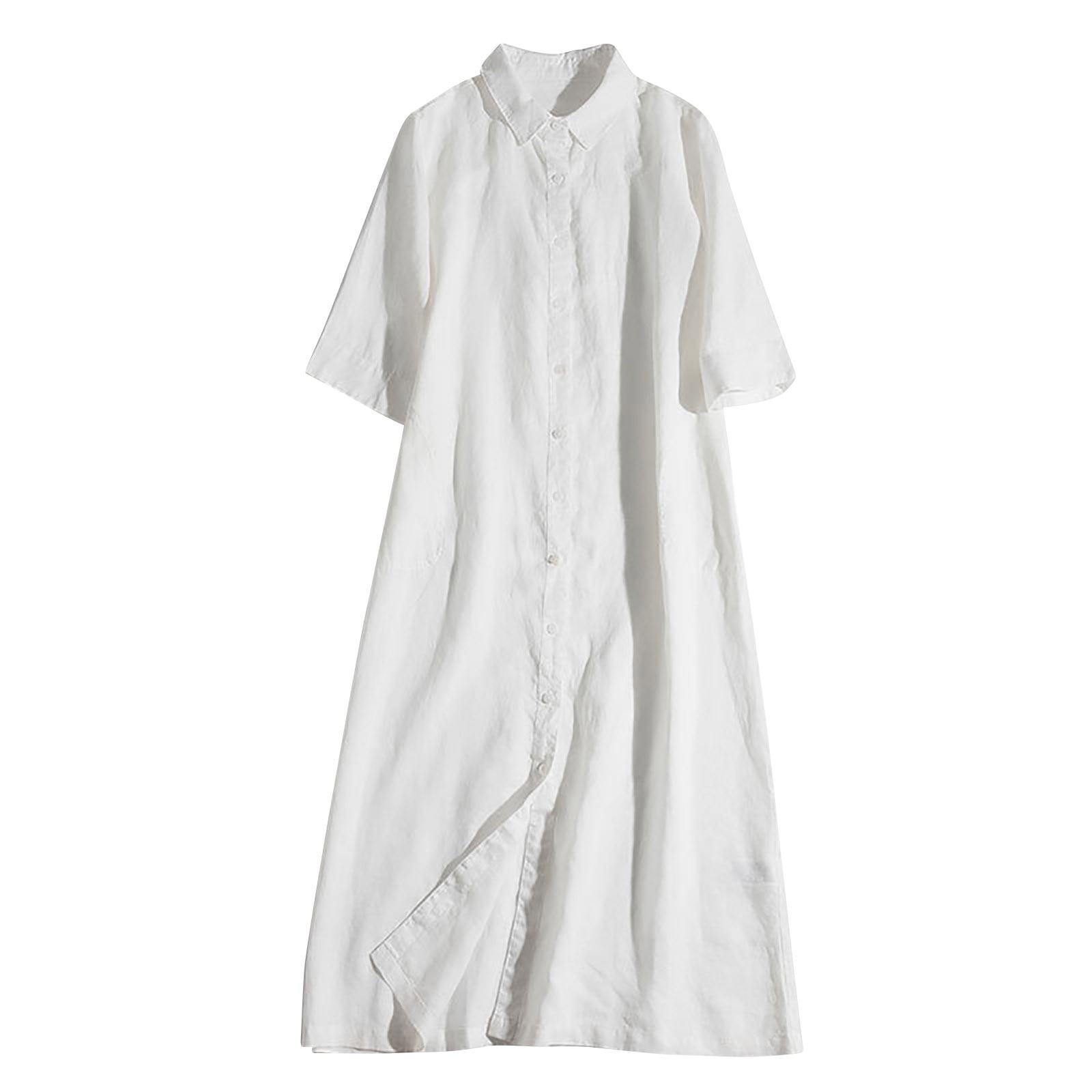 Bixock Dresses for Women,Women Oversize Mini Dress,Women's Solid Color ...