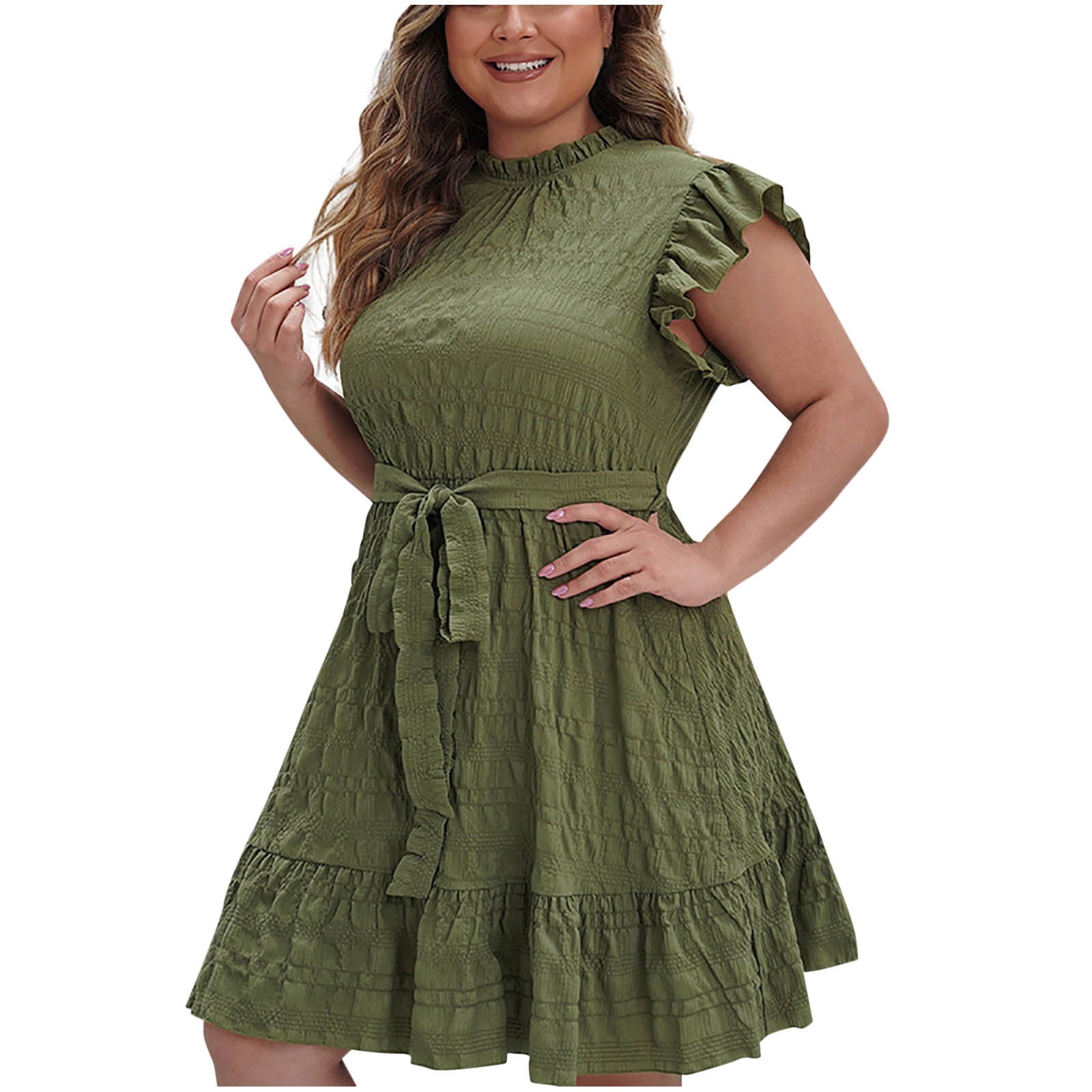 Bixock Dresses for Women,Women Oversize Mini Dress,Women's Solid Color ...