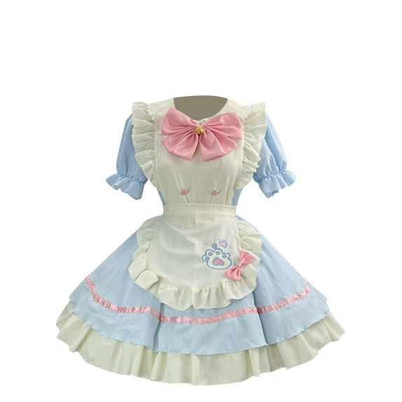 Bixock Dresses for Women,Women Oversize Mini Dress,Women's Stylish Maid ...