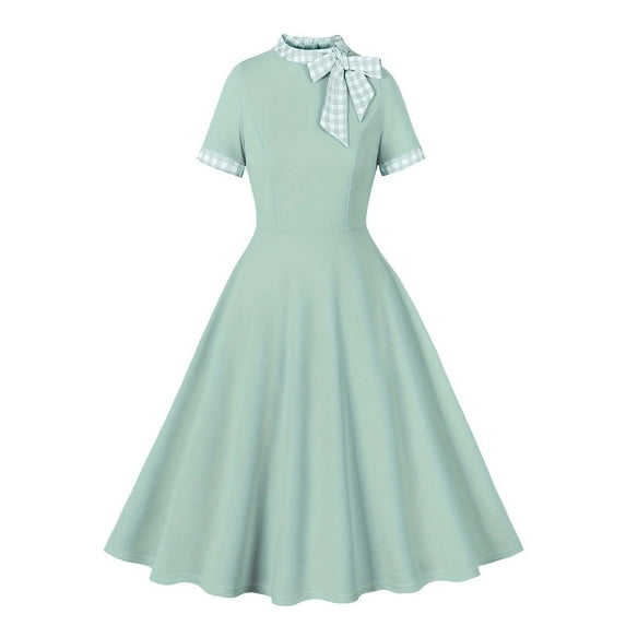 Bixock Dresses for Women,Women Oversize Mini Dress,Women's Vintage High ...